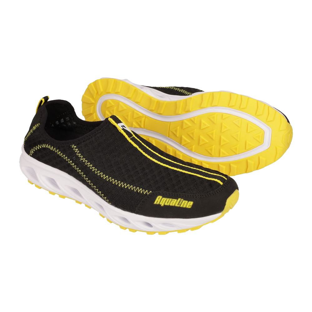 Aqualine Hydro Vent Shoe (Black/Yellow) | Solomons Adventure